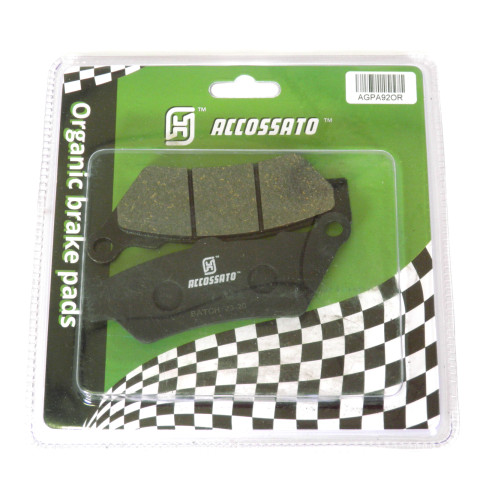 FRONT RECESSED BRAKE PADS FOR ZERO FX - ZF3.3 2016 > 2017 1 PAIR GOLD ...